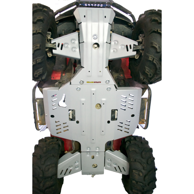 Skid Plate & CV Guard Kit For Suzuki King Quad 450-750 - 09-18 | Aussie ...