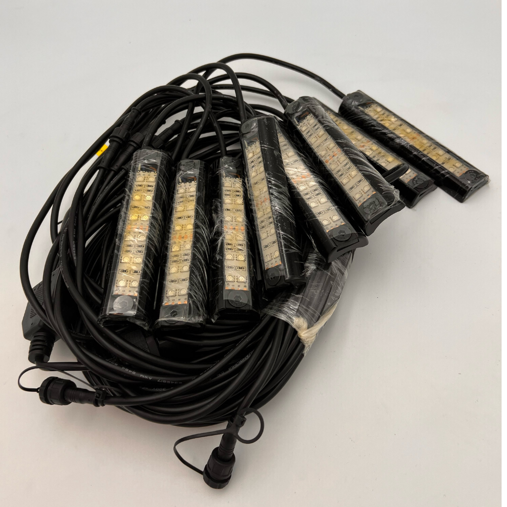 RGB Rock Lights - 8 x Bar Light - Bluetooth Control | Aussie Powersports