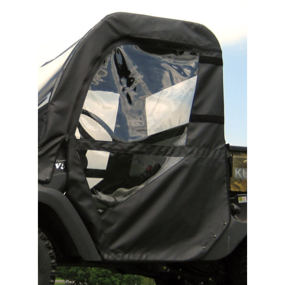 Soft Full Door (+ Window Zip) and Soft Rear Window Kit For Kubota RTV ...
