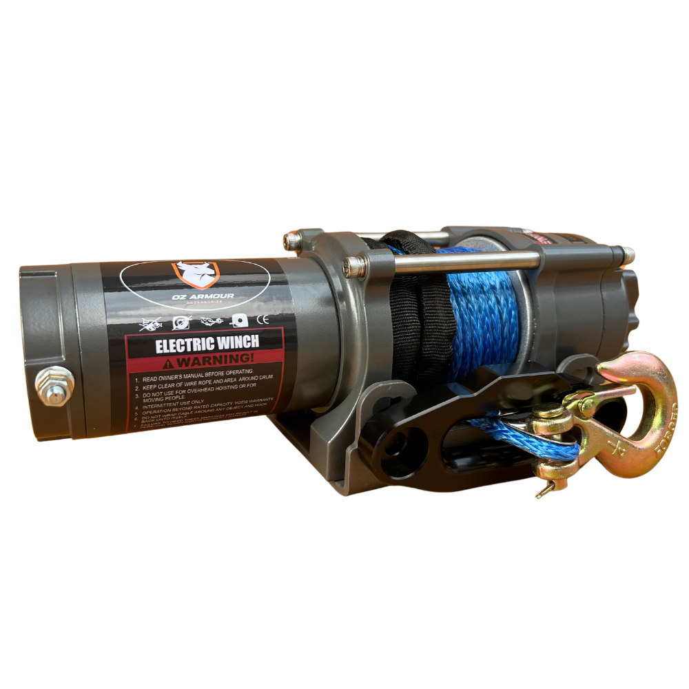 Winch 2500Lb Synthetic Rope OzArmour Accs | Aussie Powersports