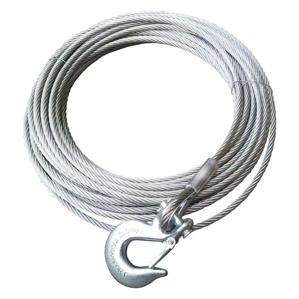 Winch Rope Steel for 6000 lb Winches | Aussie Powersports
