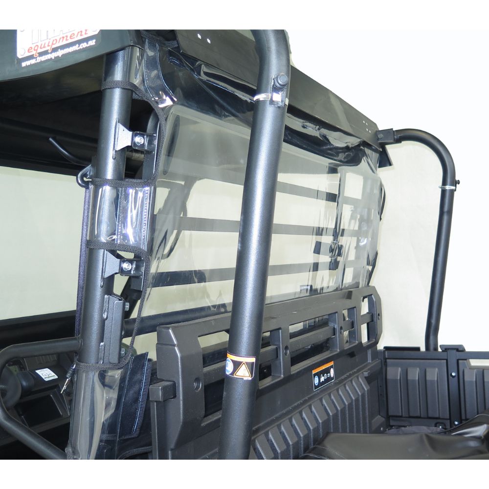 Clear Back Panel (PVC) For Mule FX/DX | Aussie Powersports