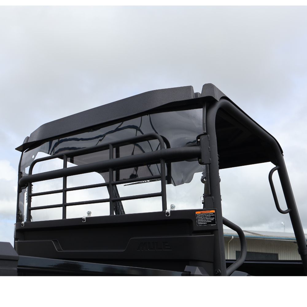 Clear Hard Back Panel (Polycarbonate) For Mule SX | Aussie Powersports