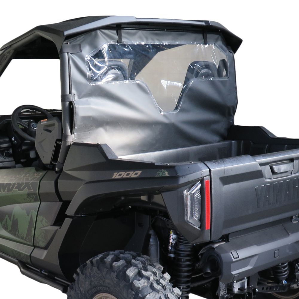 Clear Back Panel (PVC) For RMAX & X2/X4 (2021+) | Aussie Powersports